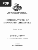 IUPAC Books: Blue Book Gold Book Green Book Orange Book Purple Book Red ...