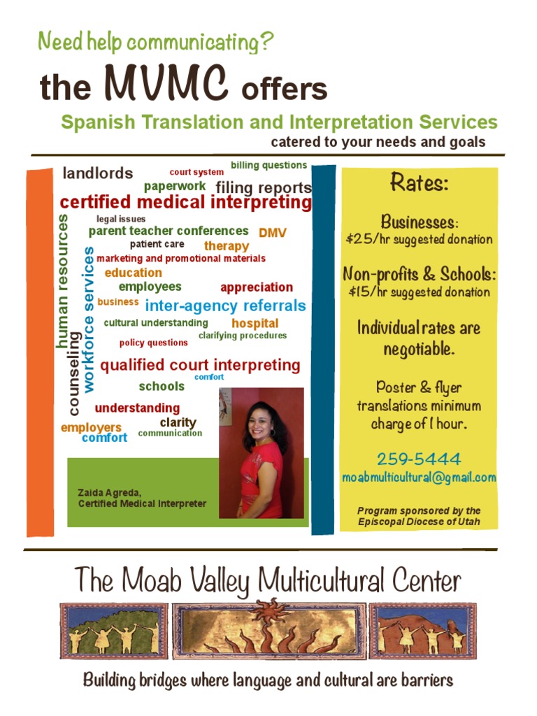 Spanish Translation & Interpretation Services Moab | PDF