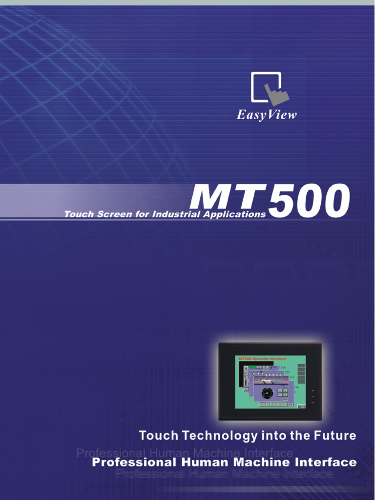 MT500 Series Touch Screen Overview | PDF | Programmable Logic ...