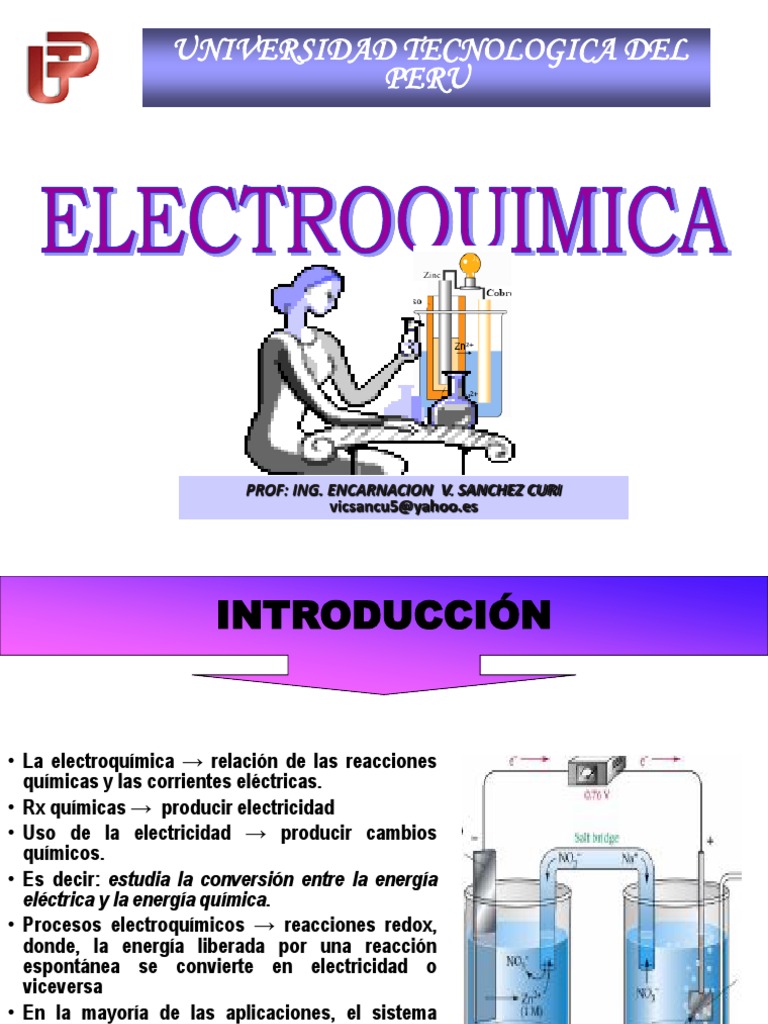 Electroquímica | PDF | Electroquímica | Redox