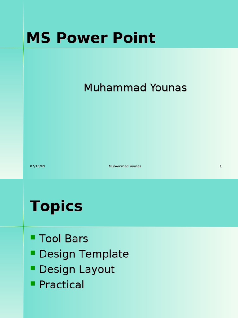 Power Point Lecture 1 | PDF | Graphical User Interfaces | Human–Computer Interaction