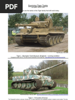 Locations of Surviving Tiger Tanks | PDF | Tiger I | Tanks