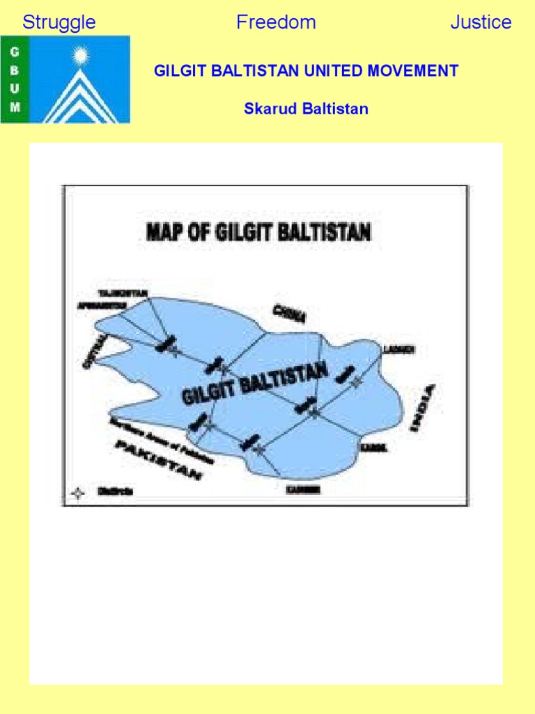 Gilgit Baltistan United Movement | PDF | Pakistan | Pervez Musharraf