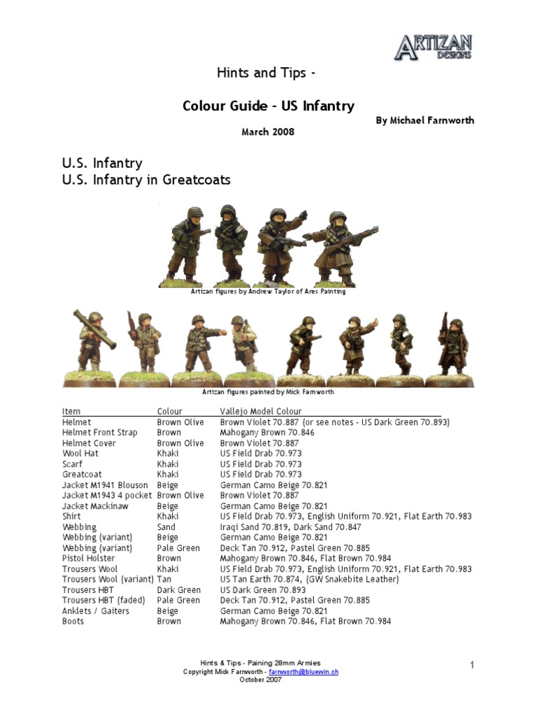 USA Infantry Colours | Military Uniforms | Softlines (Retail)