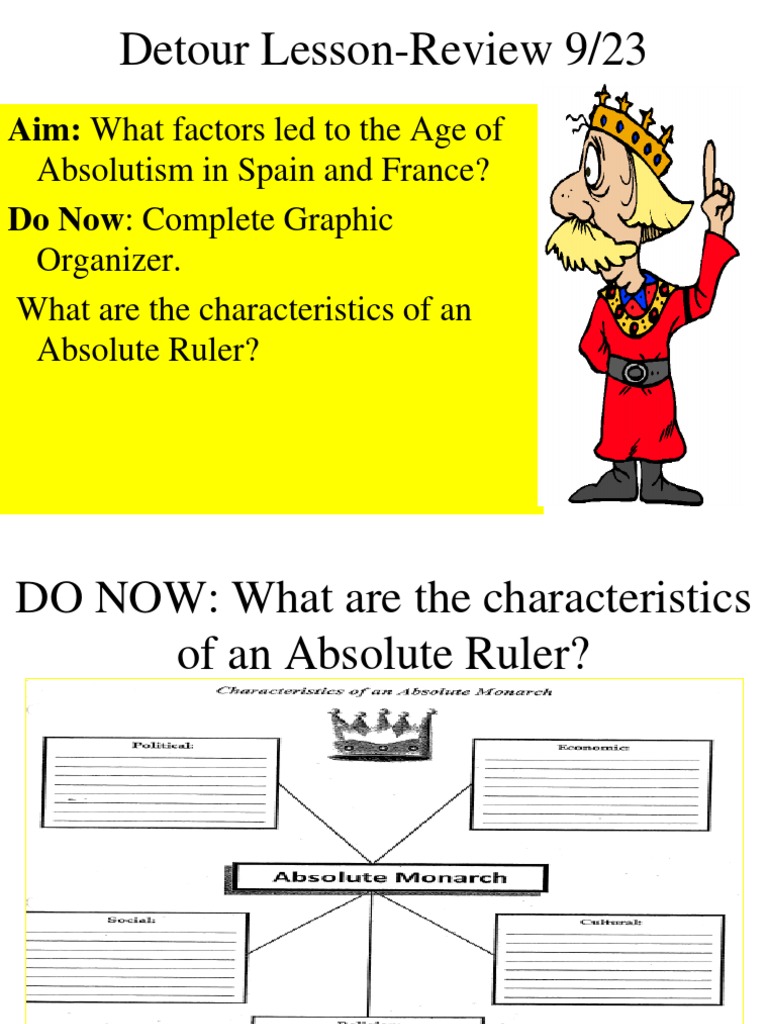 Absolutism Cartoon