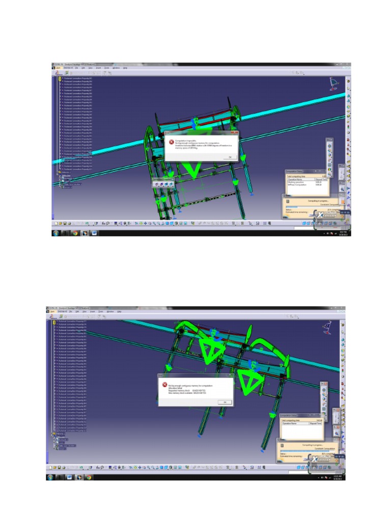 Fail Computation in CATIA V5R16 (GSA) | PDF | Computer Science | Software