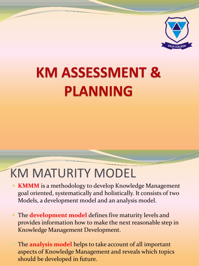 Knowledge Management Maturity Model, KMMM | Download Free PDF ...