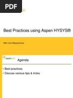 Aspen Hysys Practice Problem | PDF