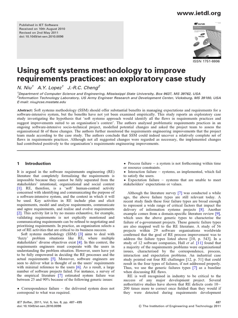 Soft System Methodology | PDF | Software Development Process ...