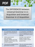 Difference Between First Language and Second Language | PDF | Second Language | First Language