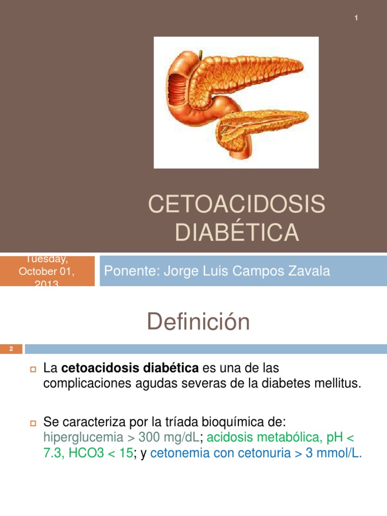 CETOACIDOSIS DIABÉTICA | Diabetes mellitus | Endocrino
