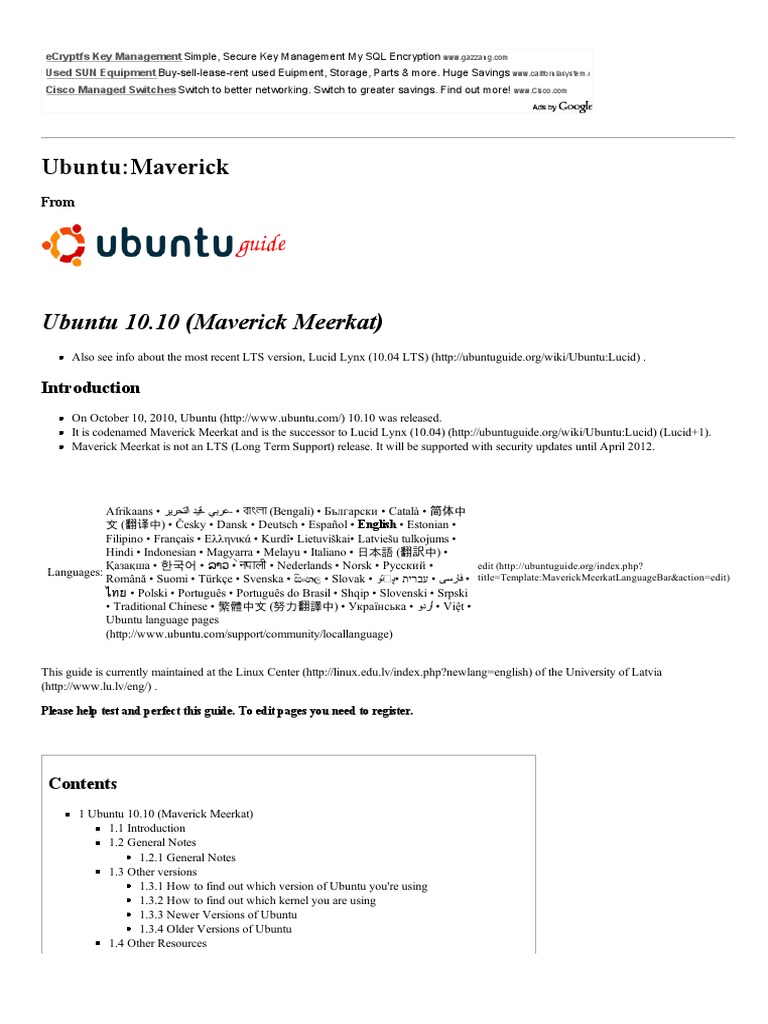Ubuntu | PDF | Ubuntu (Operating System) | Booting