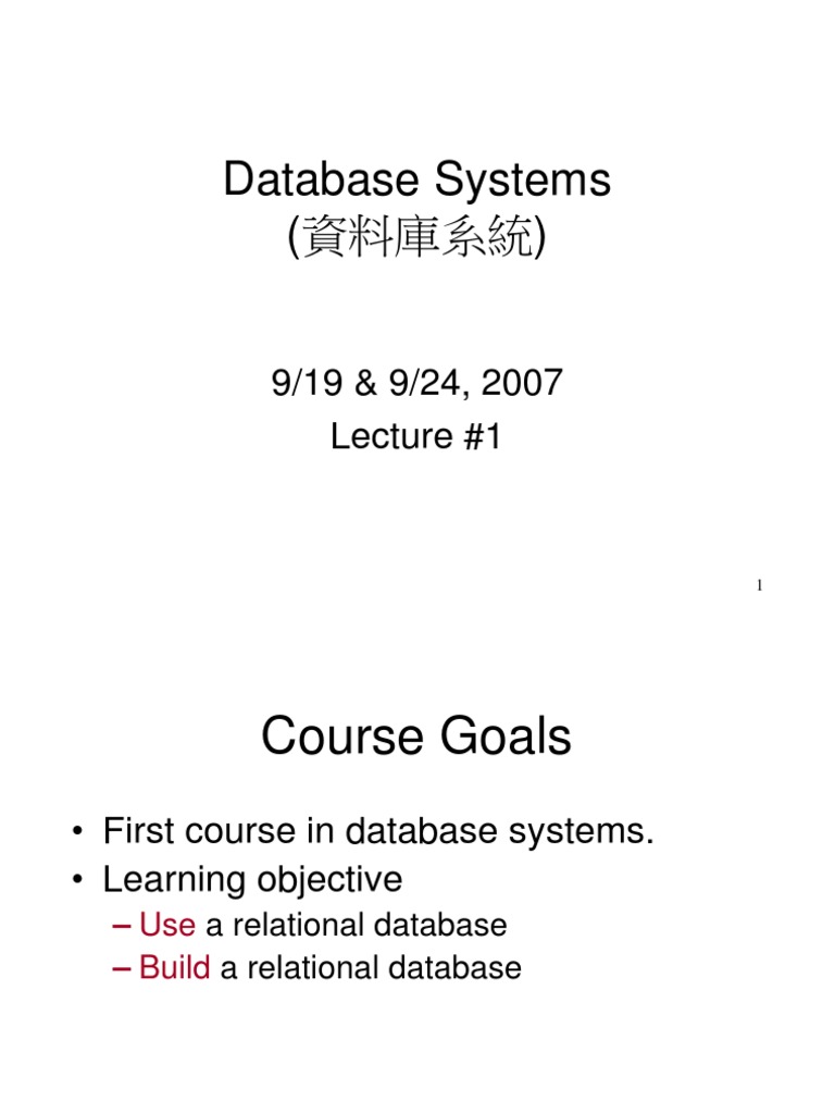 Lecture On Data Base Management System Pdf Relational Model Databases