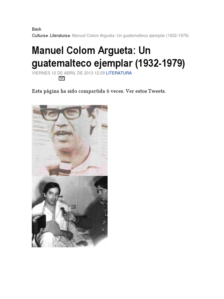 Argueta | PDF | Guatemala | Gobierno