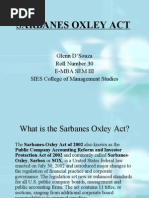 SOX Template | PDF | Sarbanes–Oxley Act | Internal Control