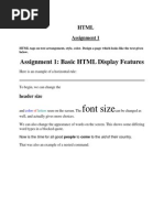 O Level Project HTML Programe PDF | PDF | Html | Html Element