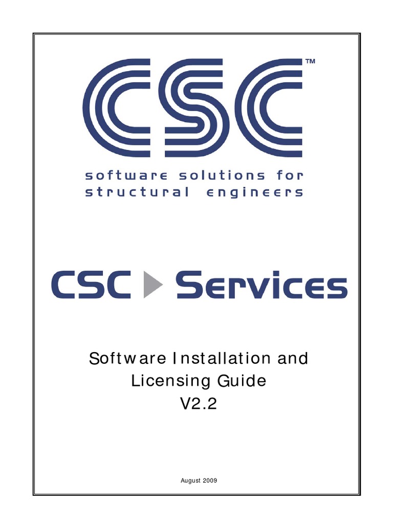 Software Installation and Licensing Guide | PDF | Installation ...