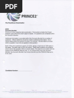 PRINCE2 Cheat Sheet | PDF | Project Management | Risk Management