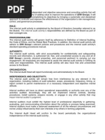 Internal Audit Activity Charter Example | PDF | Internal Audit | Audit