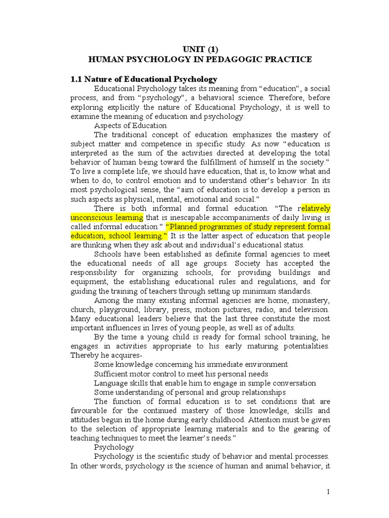 Edu Psy TEXT - (Psychology) | PDF | Psychology | Educational Psychology