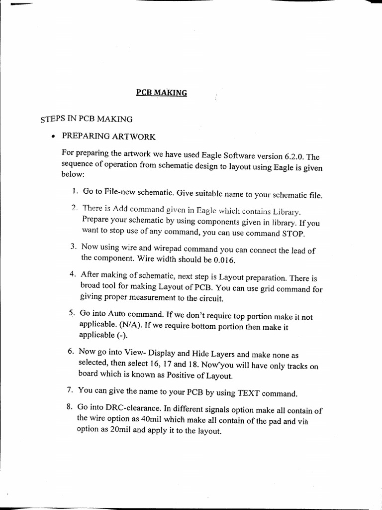 PCB Instruction Manual | PDF | Printed Circuit Board | Electronics