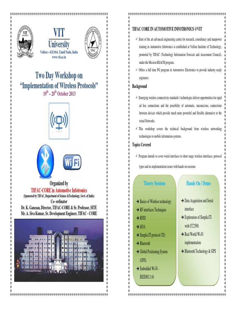 Pamphlet Wireless Protocols | PDF | Wireless | Wi Fi