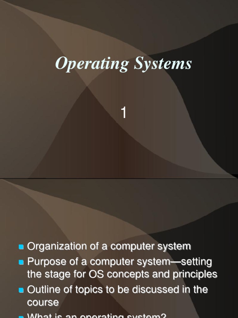 Operating System | PDF | Thread (Computing) | Operating System