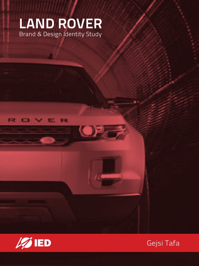 Land Rover: Brand & Design Identity Study