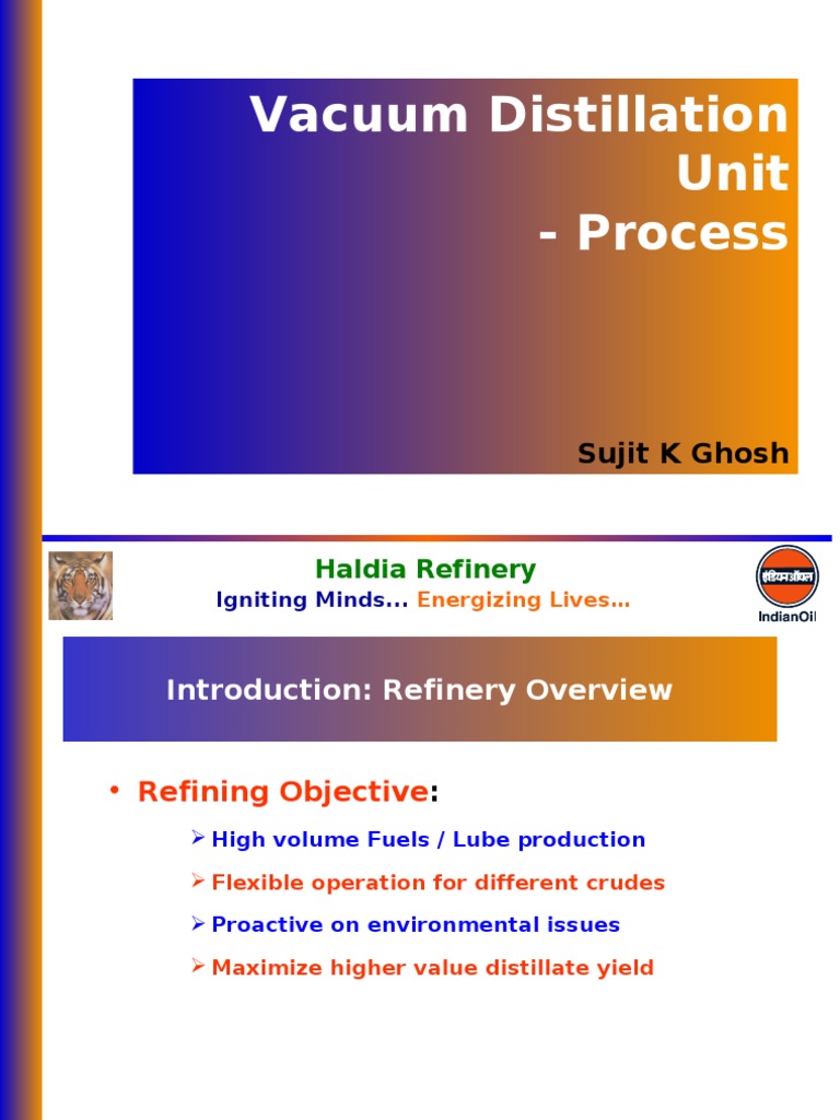 HR VDU Process | Oil Refinery | Cracking (Chemistry)