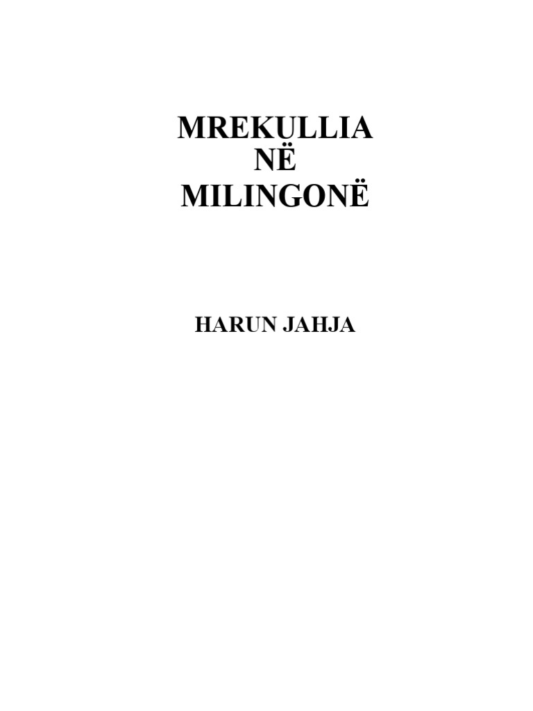 Mrekullia Në Milingonë | PDF