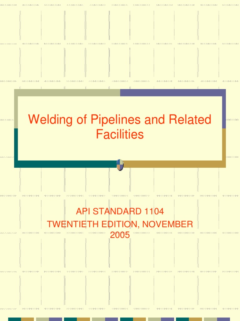 Api 1104-2010 | PDF | Estresse (Mecânica) | Metais