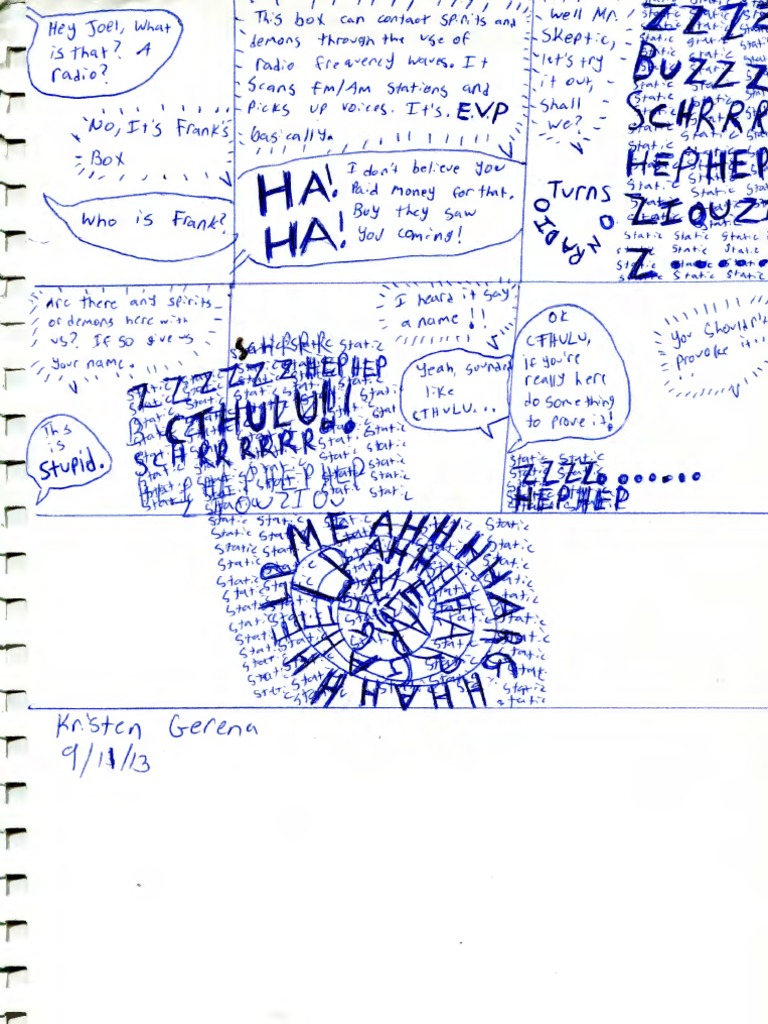 Pictureless Comic | PDF