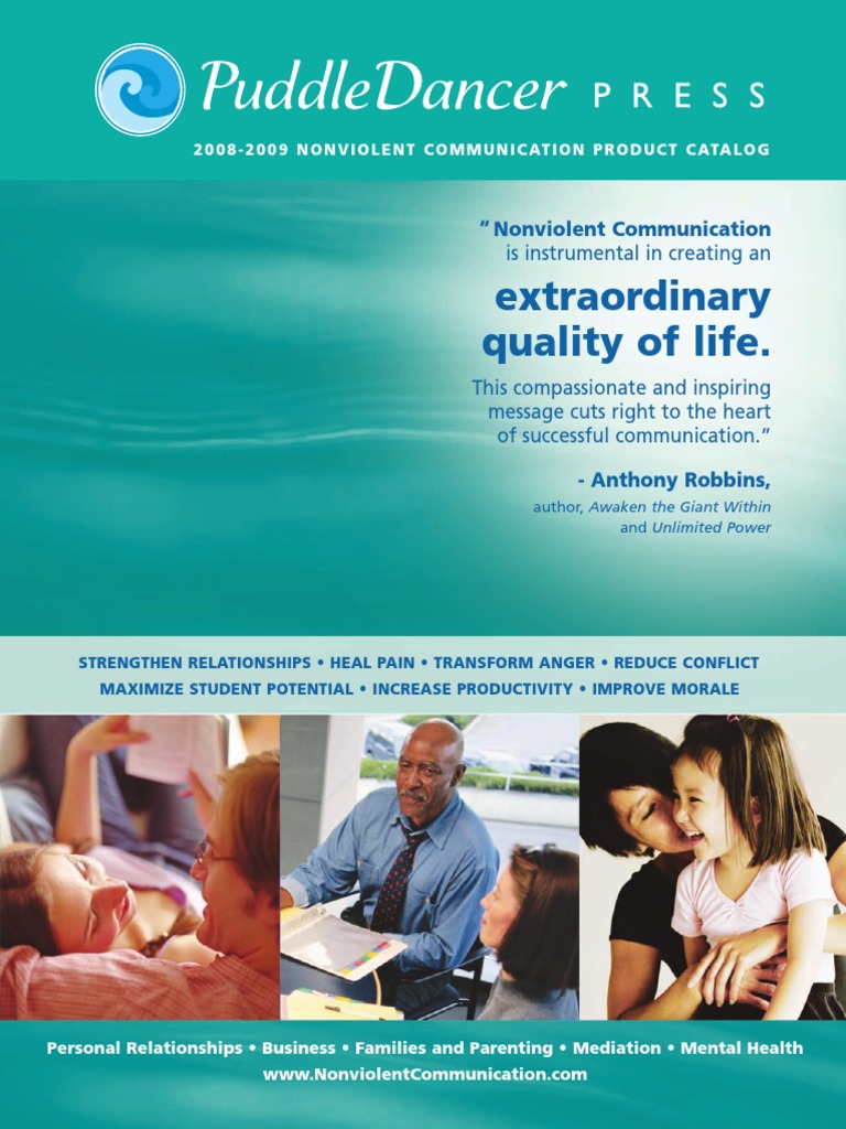 NVC Books Catalogue - Nonviolent Communication | PDF | Psychological ...