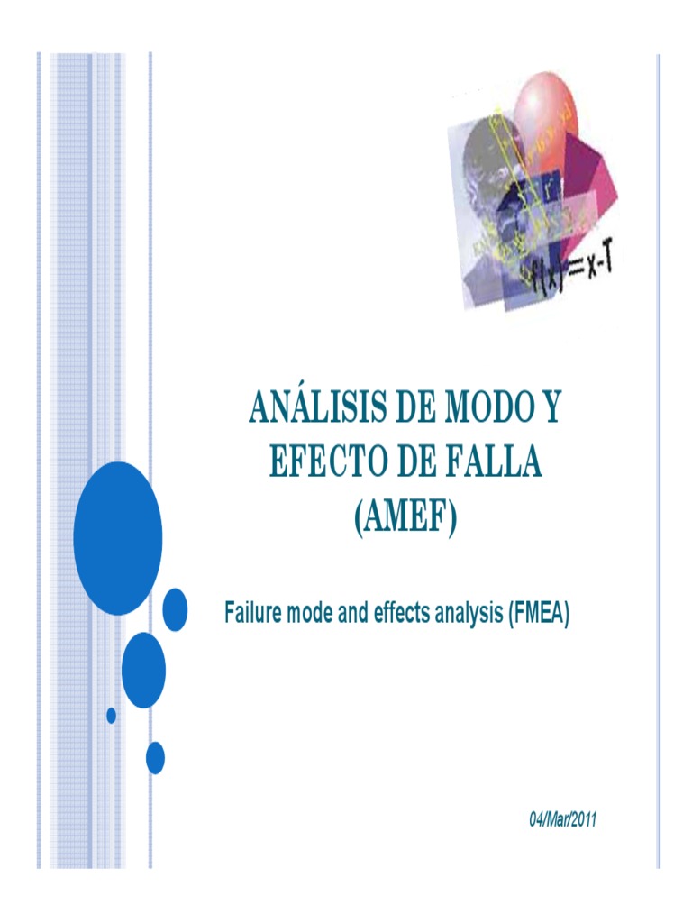 AMEF | Diseño | Probabilidad