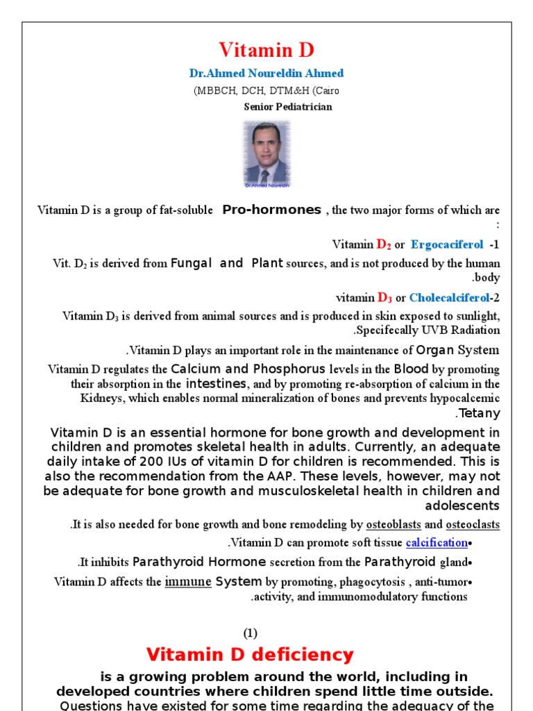 Vitamin D | PDF | Vitamin D | Vitamin