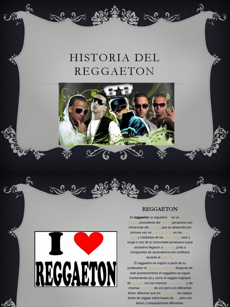 Evolución y características del reggaetón | PDF | Musica Norteamericana ...