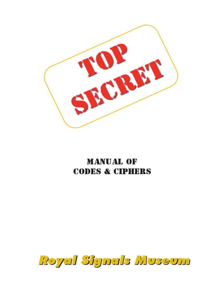 Codes Final | PDF | Cipher | Military Communications