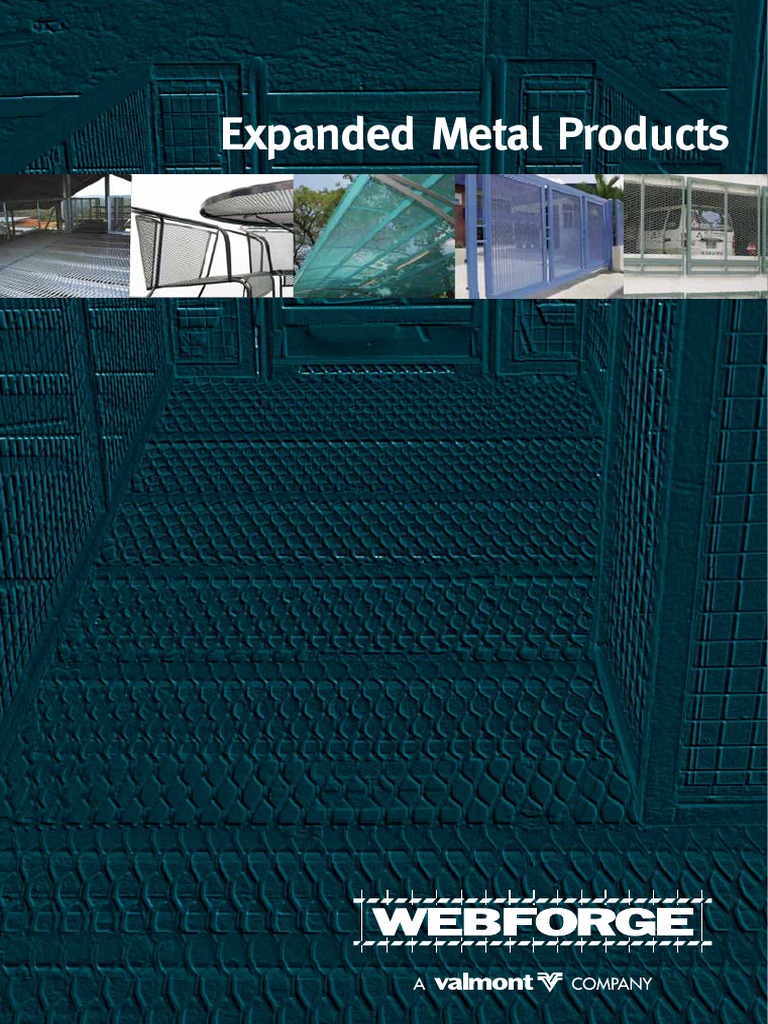 Webforge Expanded Mesh Brochure | Manmade Materials | Metals