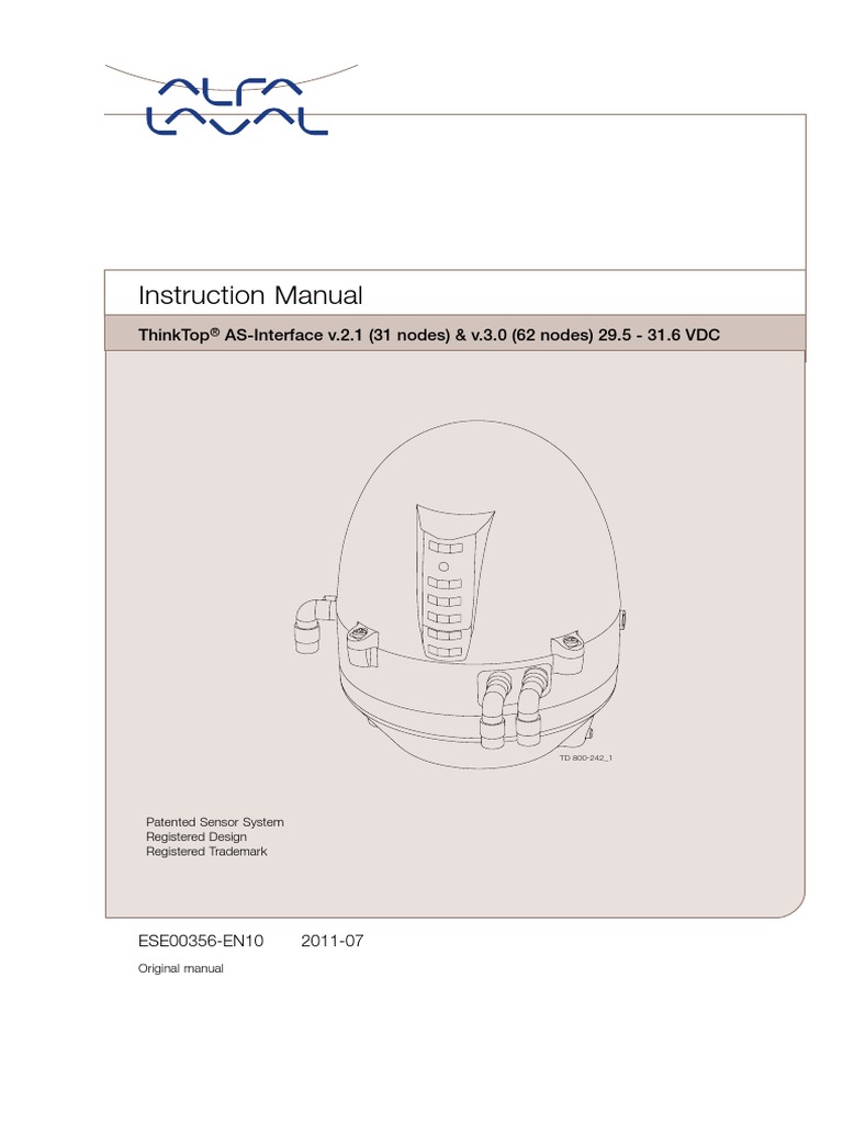 Instruction Manual ThinkTop As-Interface en | PDF | Valve ...