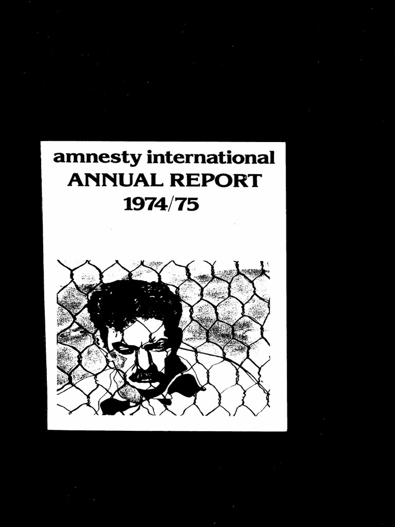 Amnesty International Reports 1975 | PDF | Amnesty International | Torture