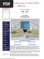 Dirui DR-7000D - Semi Auto Chemistry Analyzer Brochure | PDF