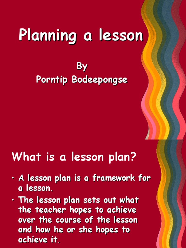Essential Guide to Lesson Planning | PDF | Career & Growth