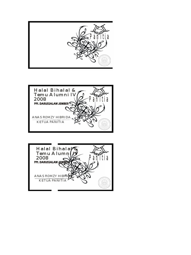 Contoh Co Card | PDF