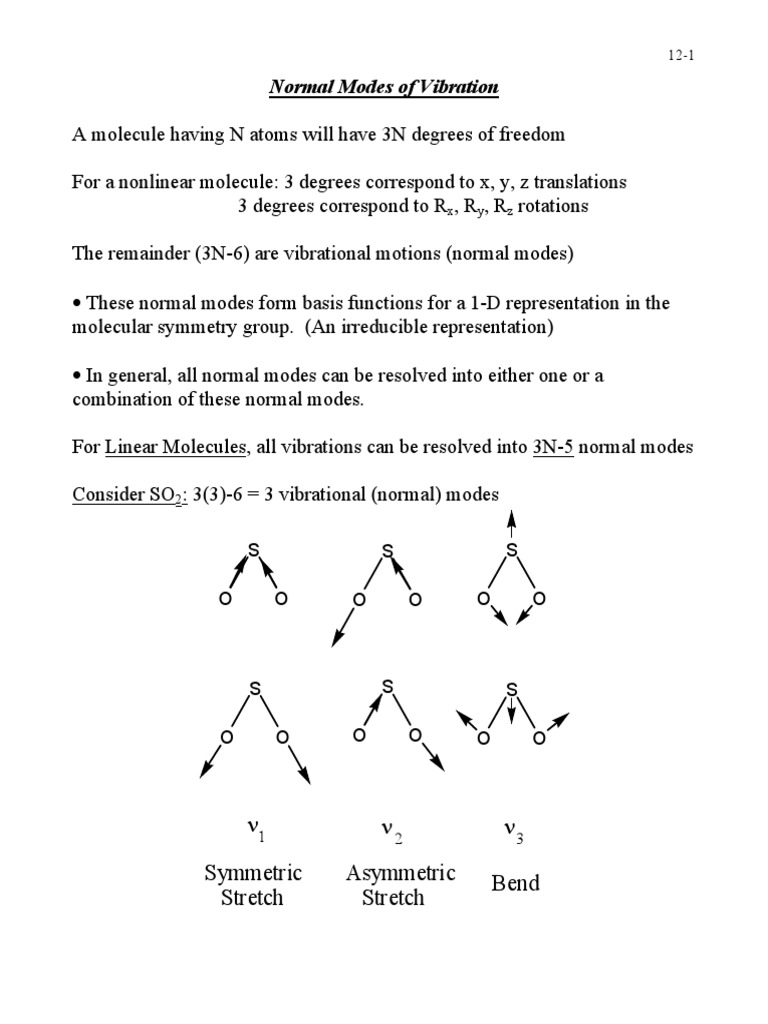 Lec16 Normal Modes of Vibration PDF | PDF | Normal Mode | Natural ...