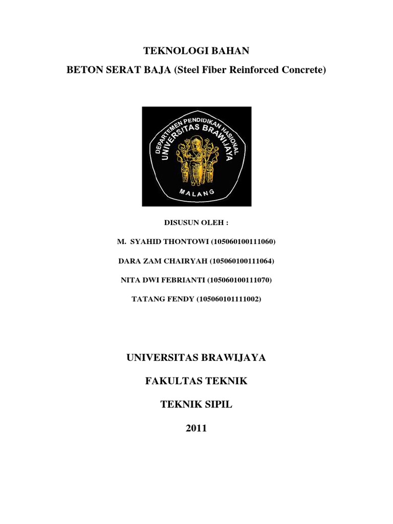 Beton Serat Baja untuk Konstruksi | PDF