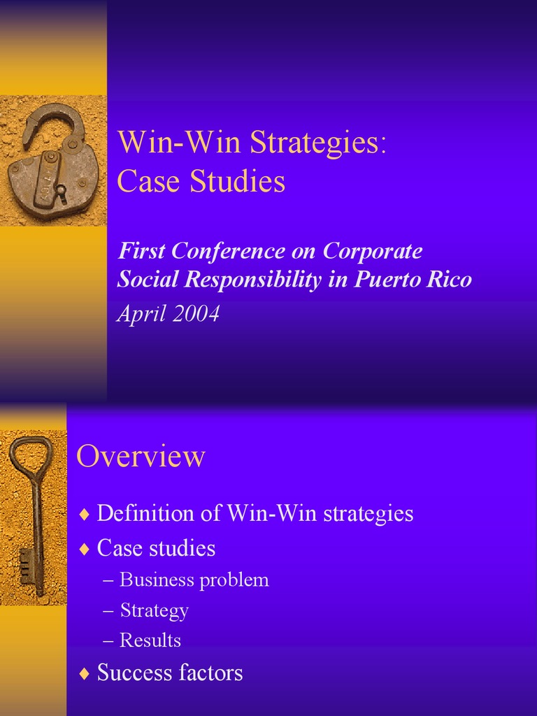 Win Win Strategies SanJuan | PDF | Fair Trade | Mortgage Loan