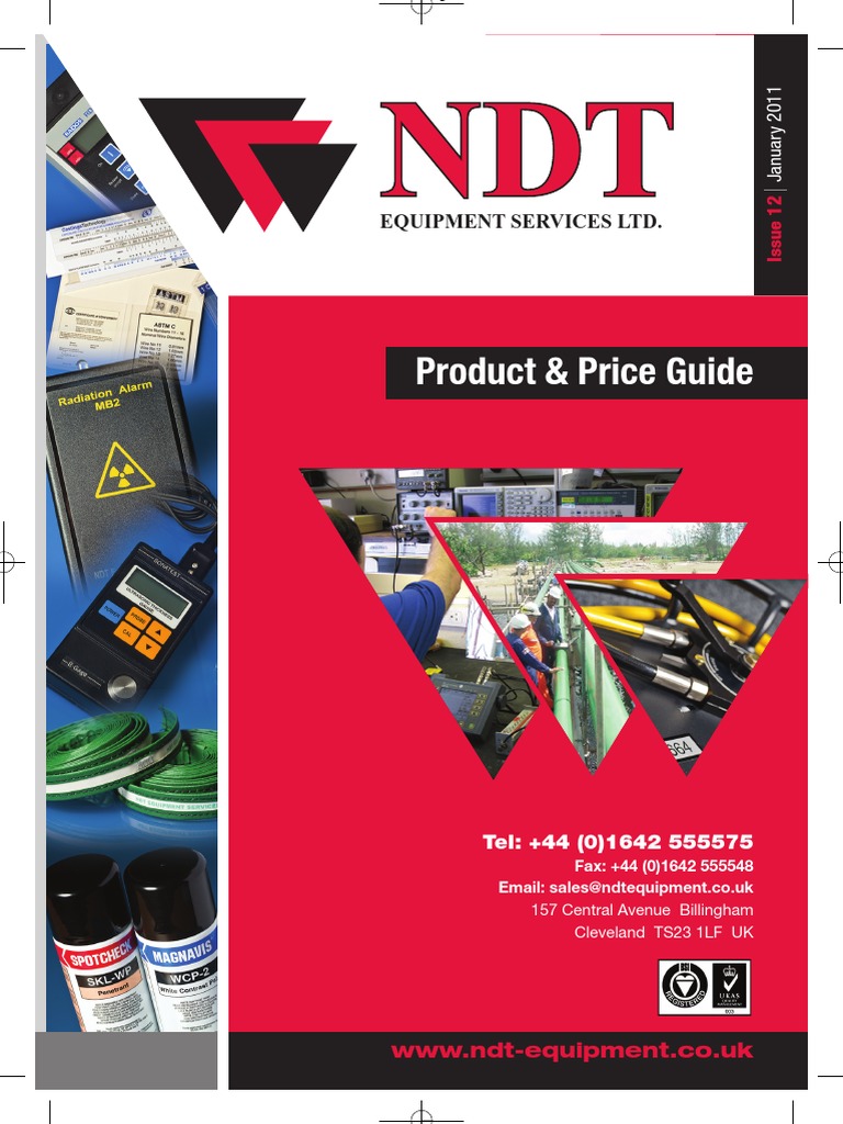 NDT Equipment | PDF | X Ray | Ultraviolet