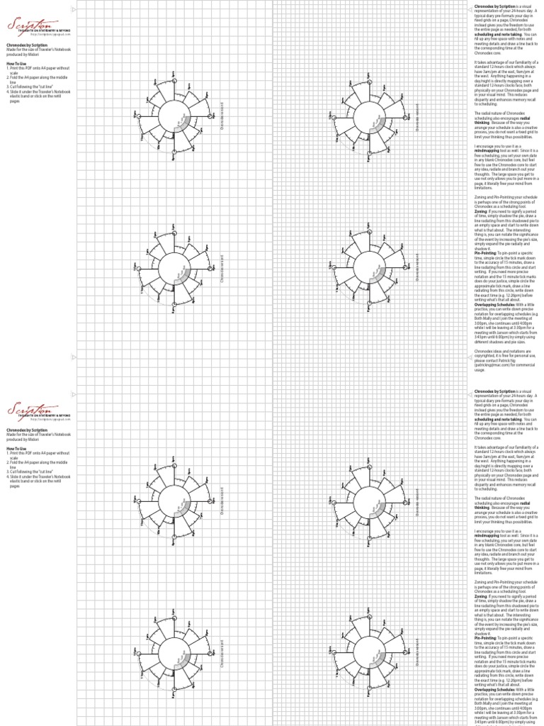 Chronodex PDF | Download Free PDF | Time | Cognitive Science