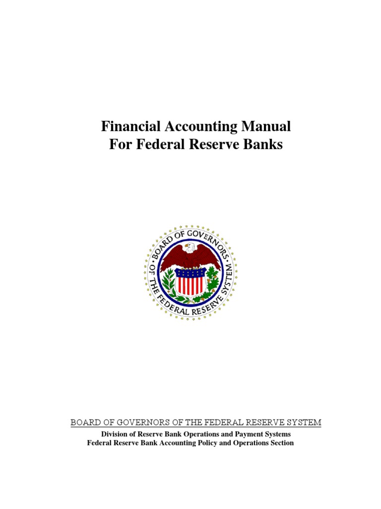 BST Fin Accounting Manual | PDF | Debits And Credits | Accrual