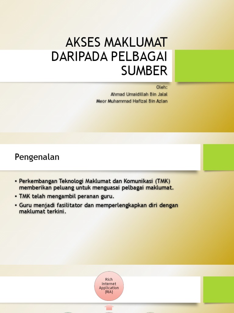 Maklumat Daripada Pelbagai Sumber | PDF